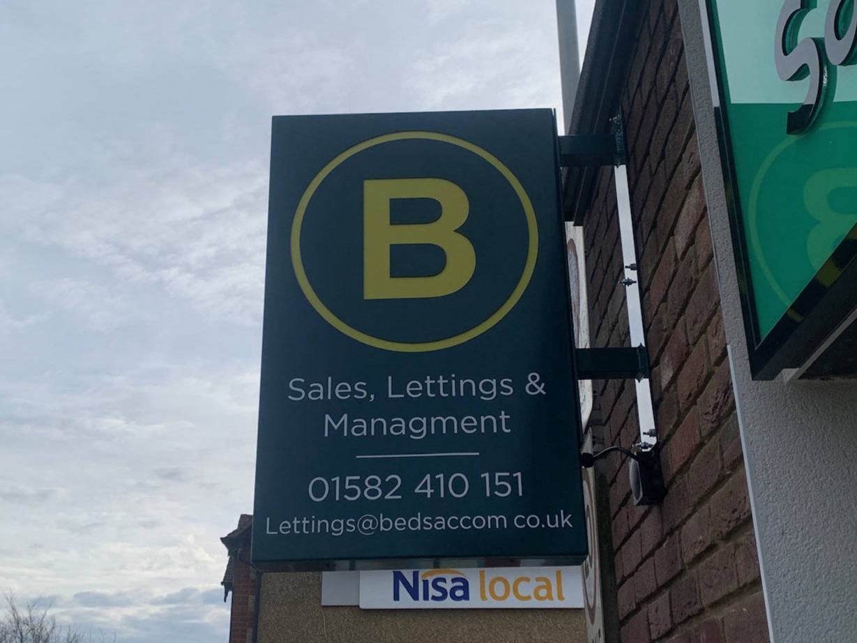 Projecting Sign